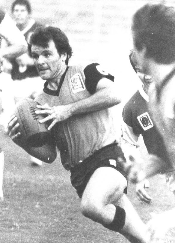 Wayne Lindenberg in action for Easts – Steve Ricketts